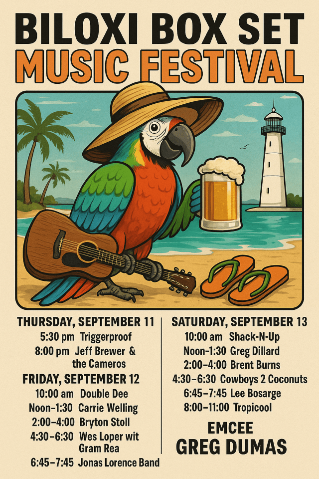 Towns Around Biloxi Parrot Head Club